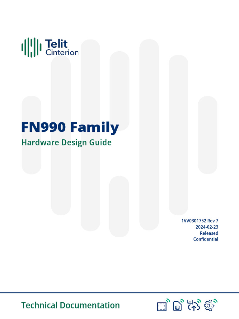 FN990 Family Hardware Design Guide | PDF | Duplex (Telecommunications ...