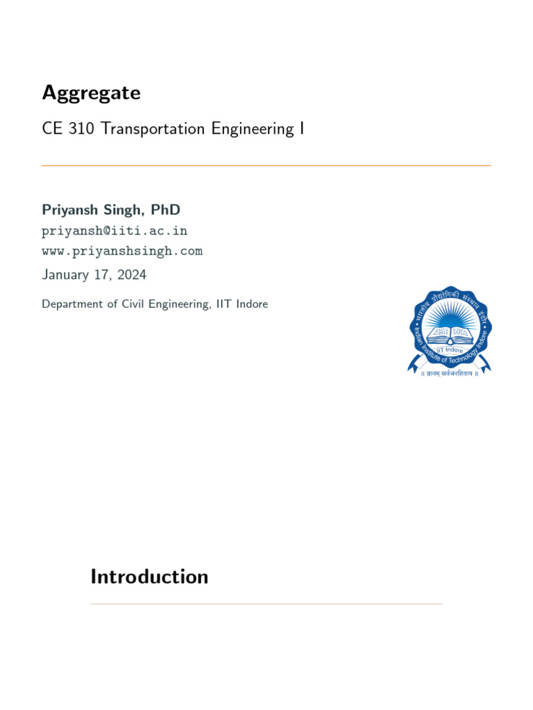Aggregate | PDF | Construction Aggregate | Rock (Geology)