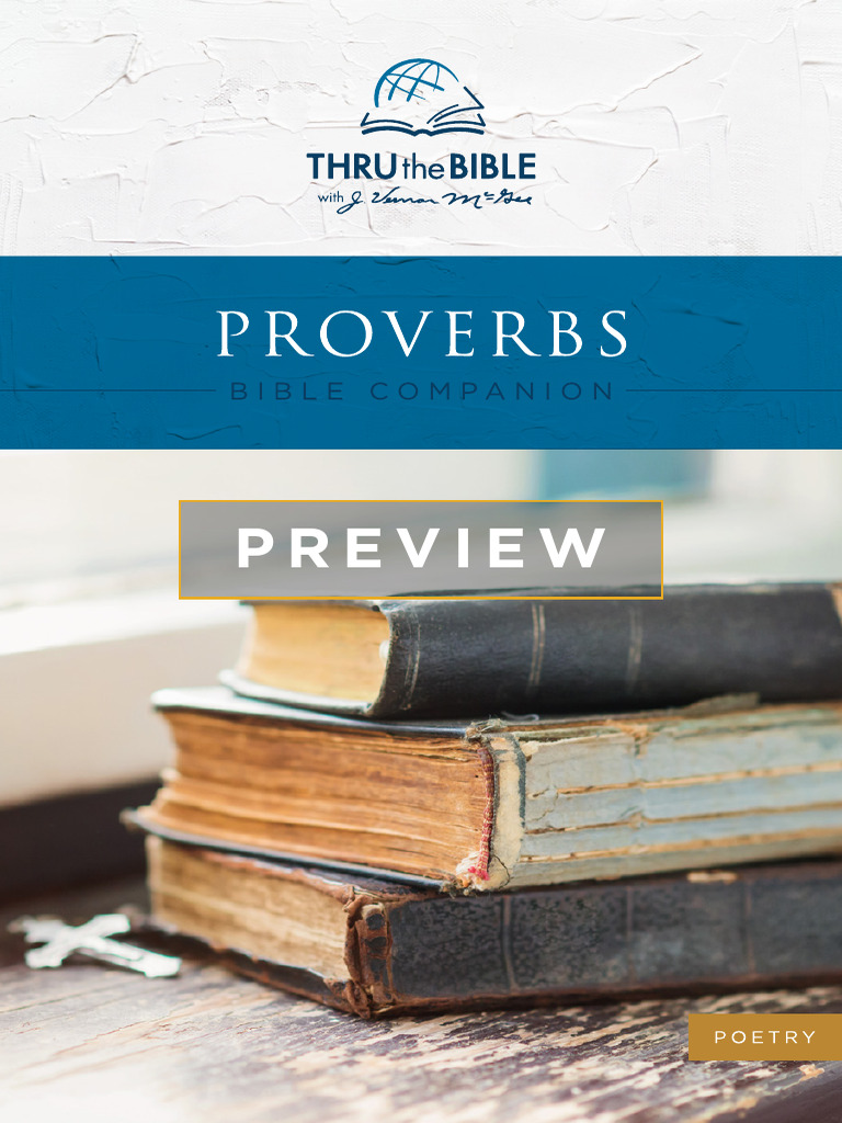 Proverbs Bible Companion Overview | PDF | Book Of Proverbs | Wisdom