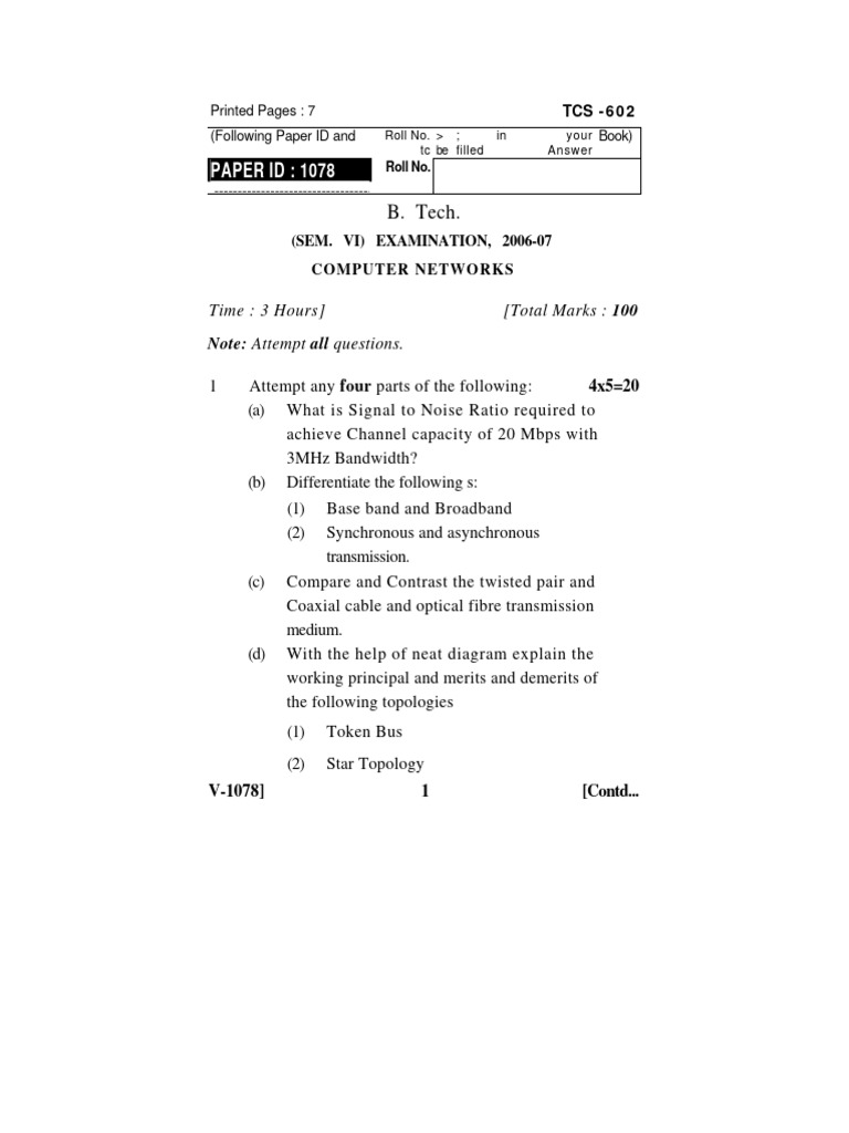 v-1078 | PDF | Data Transmission | Computer Engineering