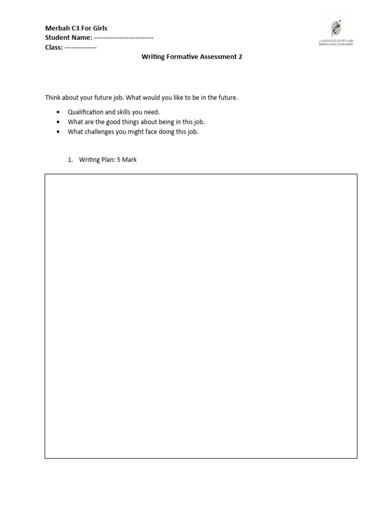 Writing Formative 2 | PDF | Educational Technology