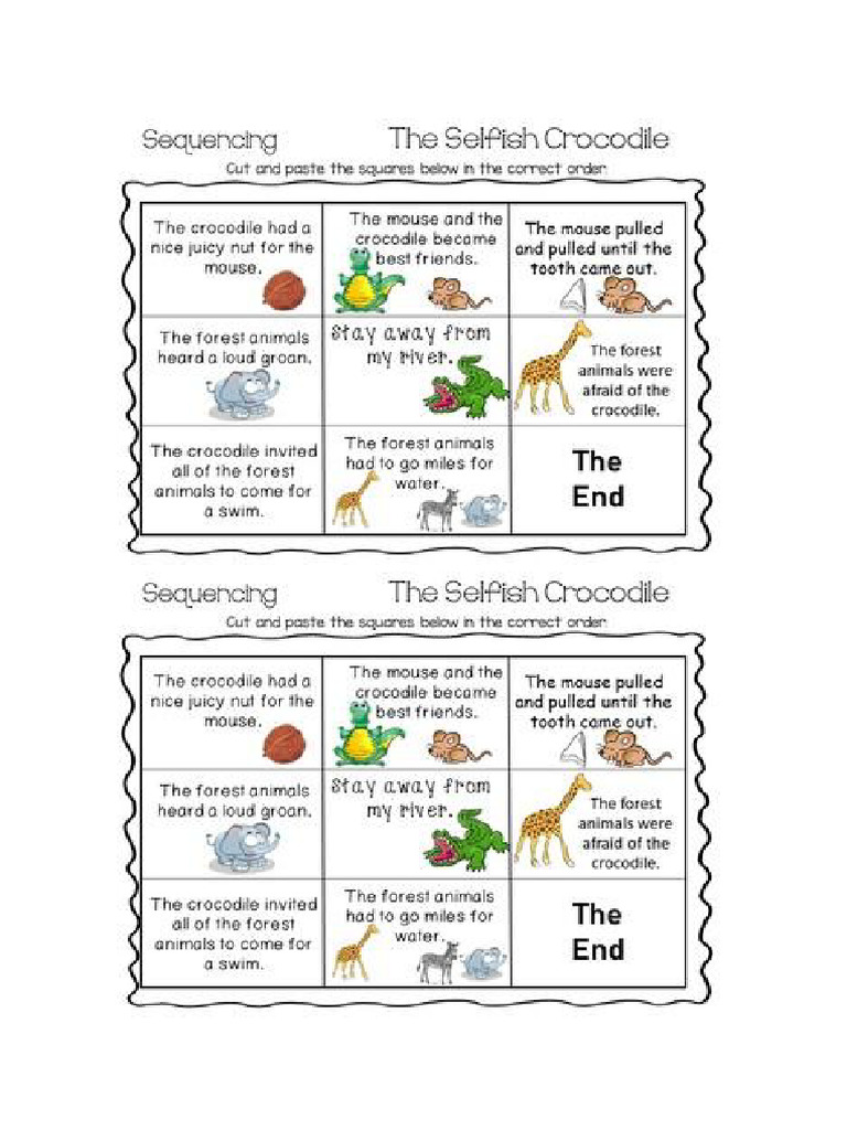 Crocodile The Tears of The Crocodile Activity | PDF