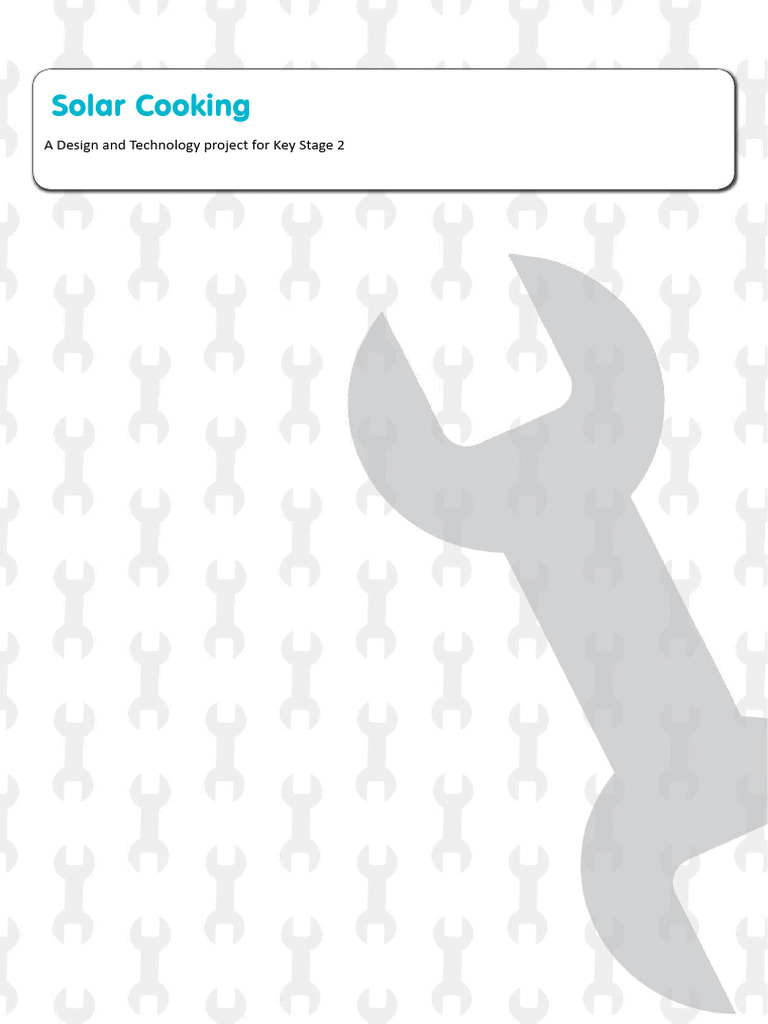 Solar Cooking Pack | PDF | Solar Energy | Kitchen Stove