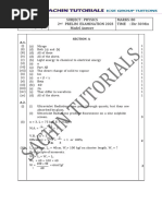 KISA Physics _Answer key_2025 | PDF