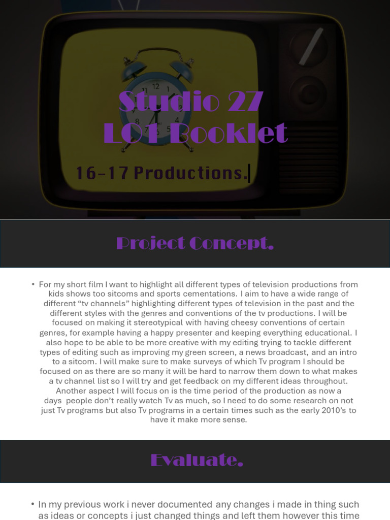 Lo1 Booklet-2 | PDF | Virtual Reality | Television