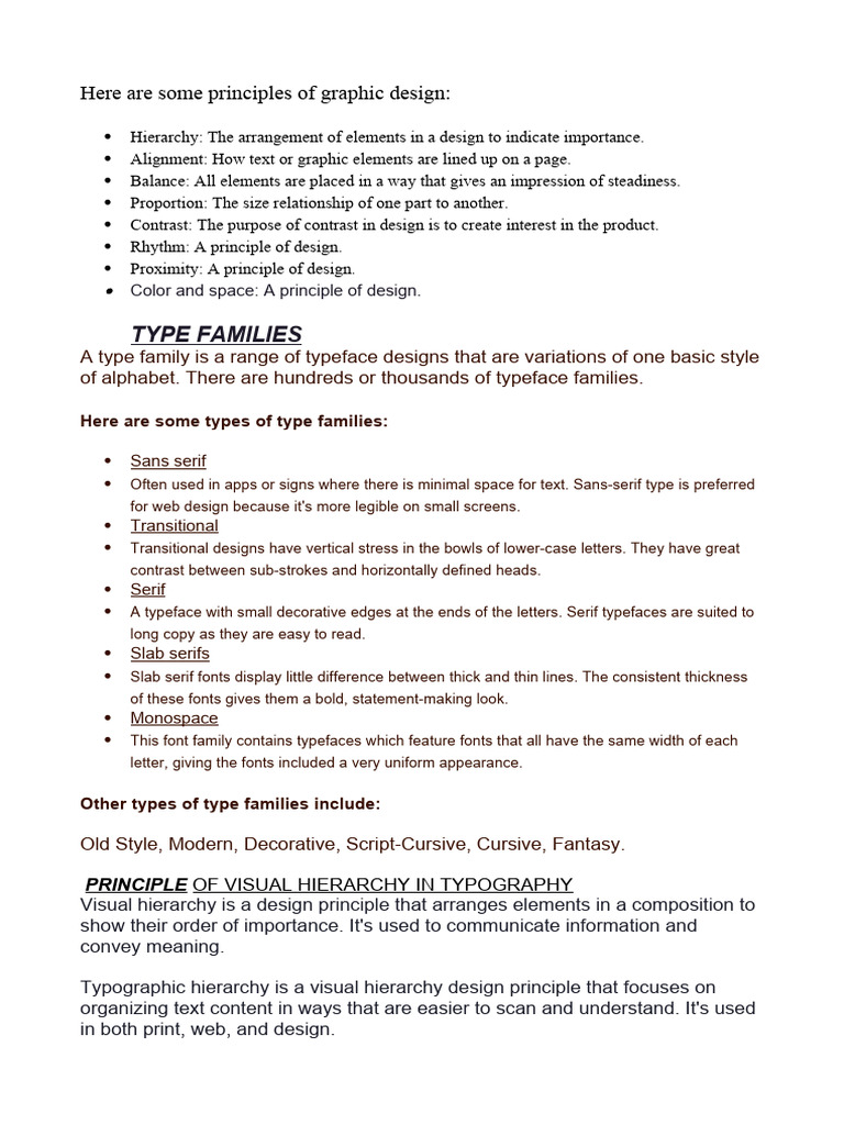 Graphics designing | PDF | Typefaces | Serif