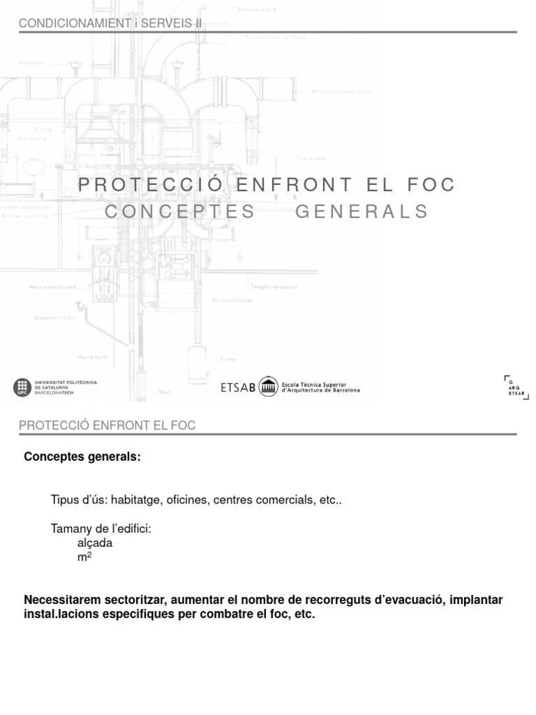 Tema 3 - Seguretat Enfront Al Foc | PDF