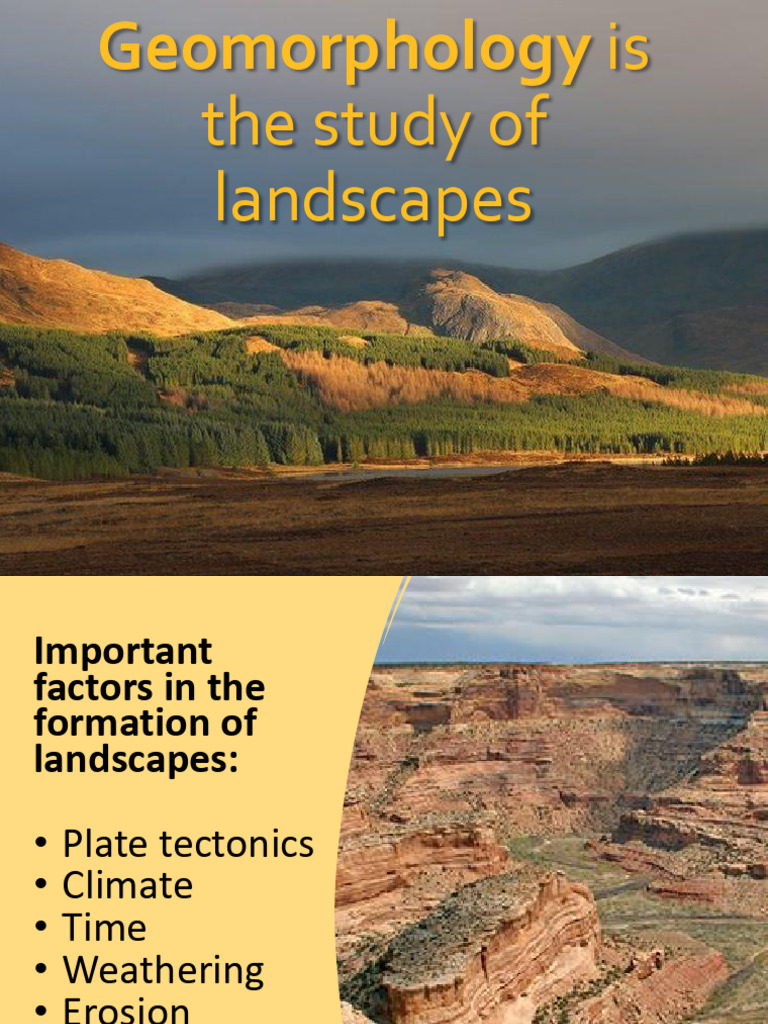 Geomorphology -Horizontal Strata | PDF | Rock (Geology) | Canyon