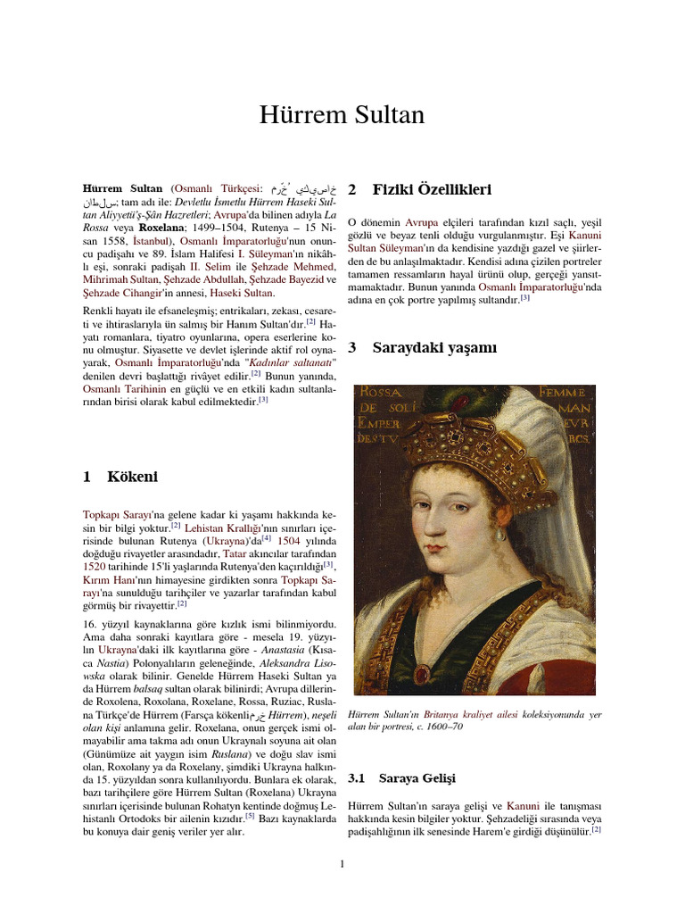 Hc3bcrrem Sultan | PDF