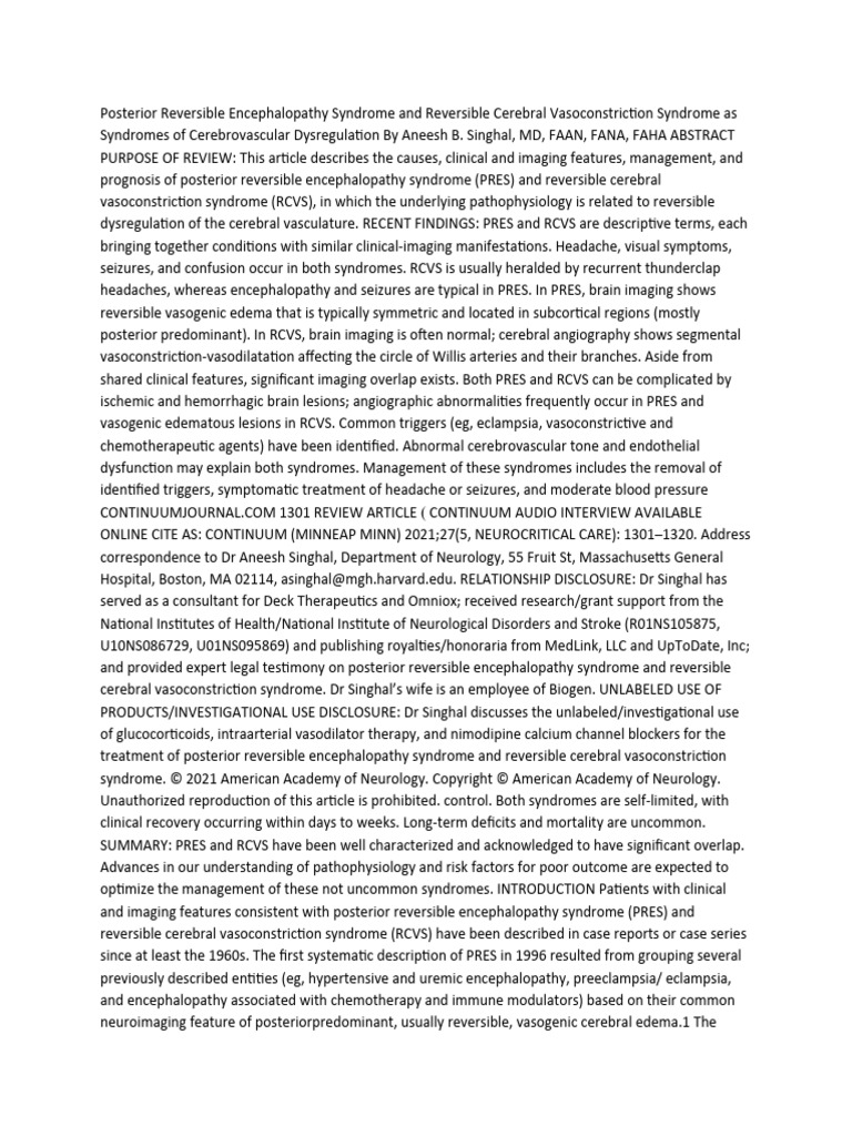 Mitee | Download Free PDF | Headache | Stroke