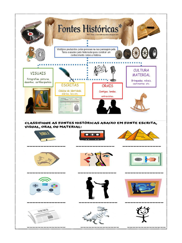 atividade documentos históricos | PDF