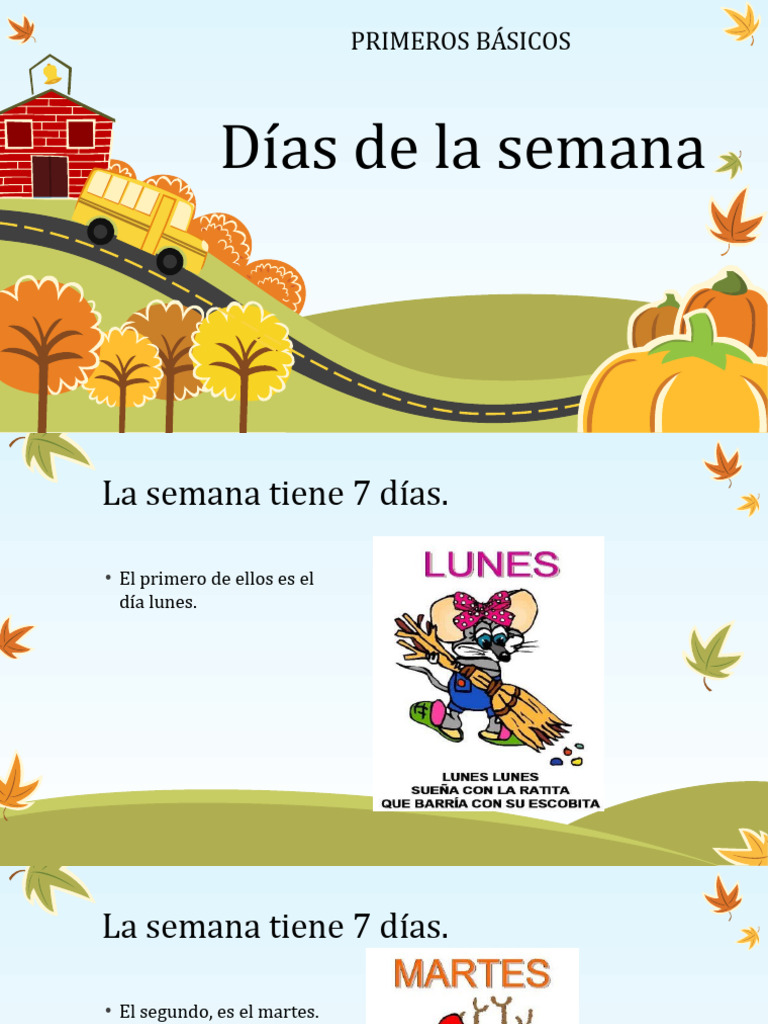 Los Dias de Semana | PDF