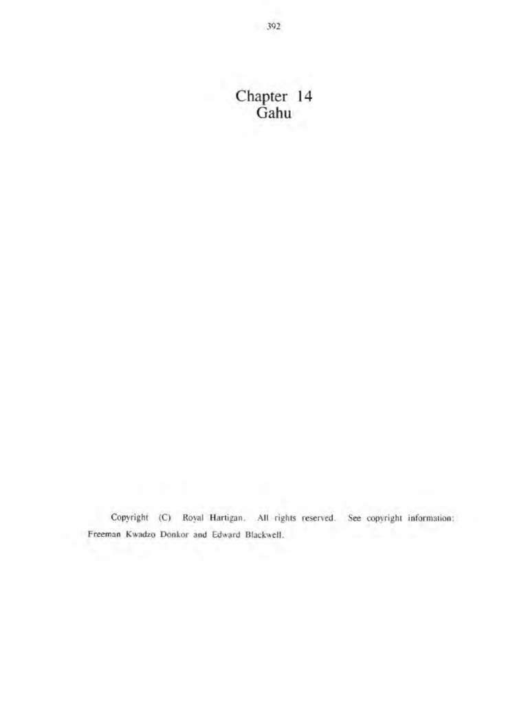 15 Bds Chapter 14 Gahu | PDF