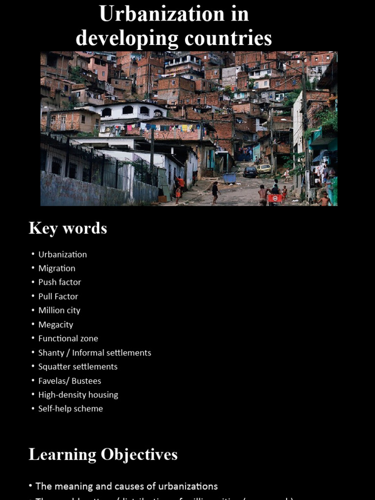 Urbanization | PDF