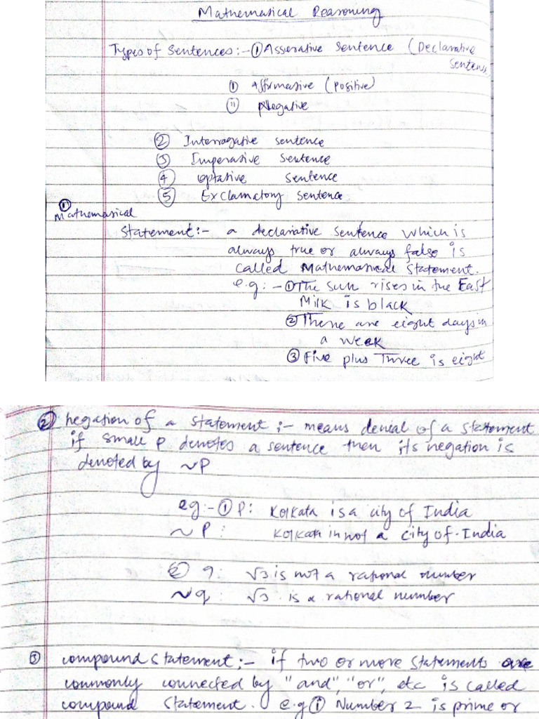 Mathematical reasoning | PDF