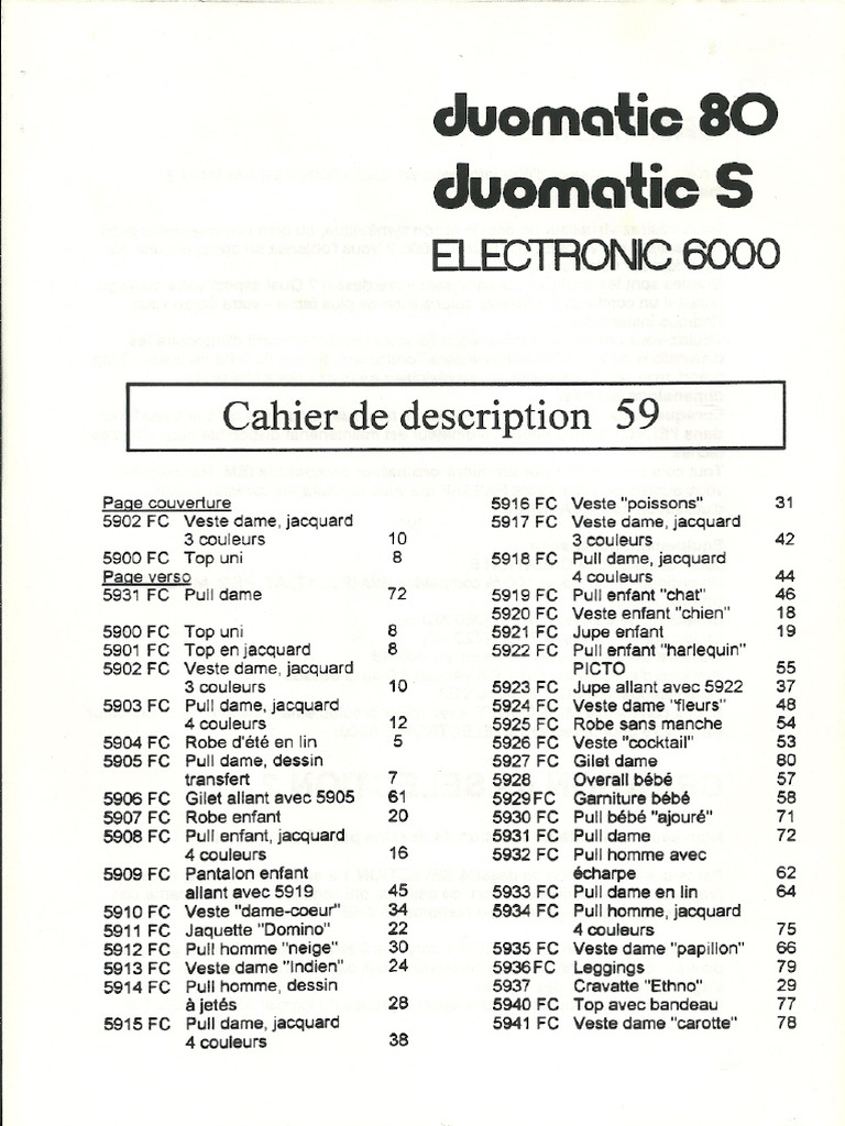 Passap 59 Desc | PDF