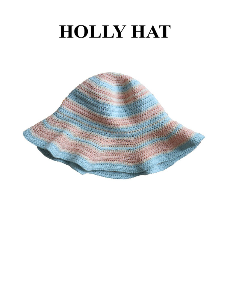 Holly-Hat-Crochet-Pattern-lmuiaa 2 | PDF | Crochet | Textile Arts