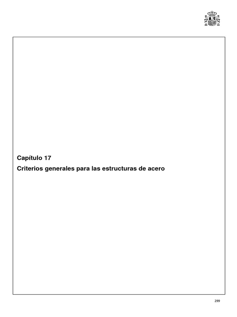 Capitulo 17. Criterios Generales para Las Estructuras de Acero | PDF ... Capitulo 17. Criterios Generales para Las Estructuras de Acero | PDF ...