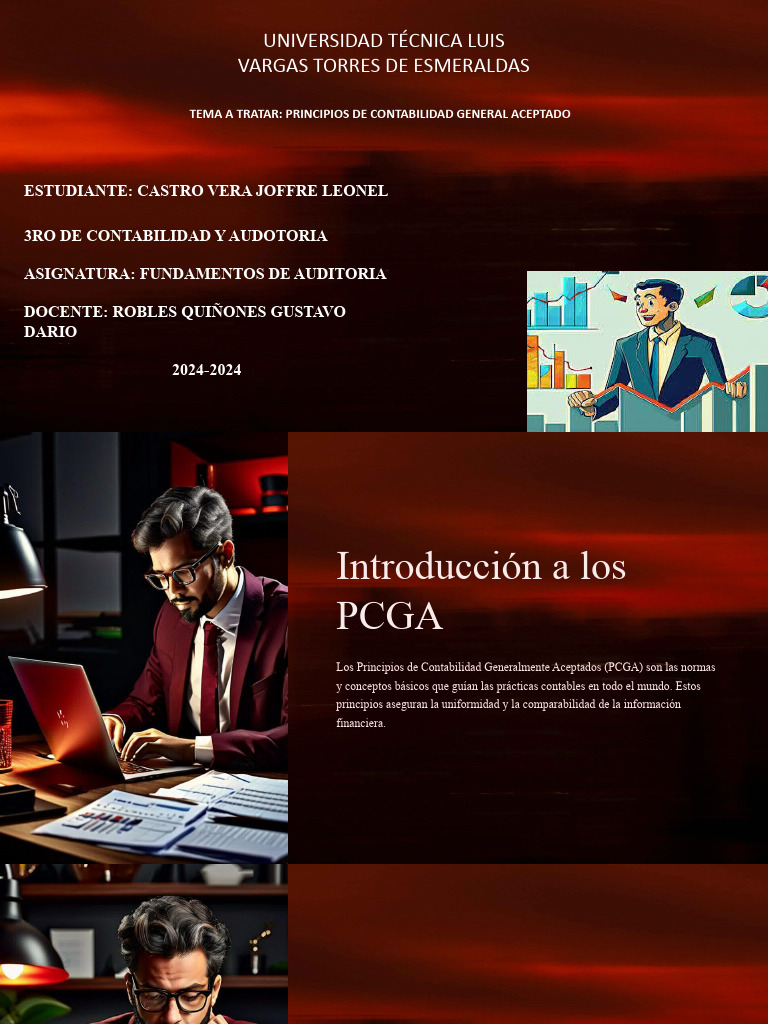 Principios Clave de Contabilidad (PCGA) | PDF | Contabilidad | Estado financiero