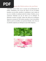 Présentation Sur Les Parfums | PDF | Chromatographie | Parfum