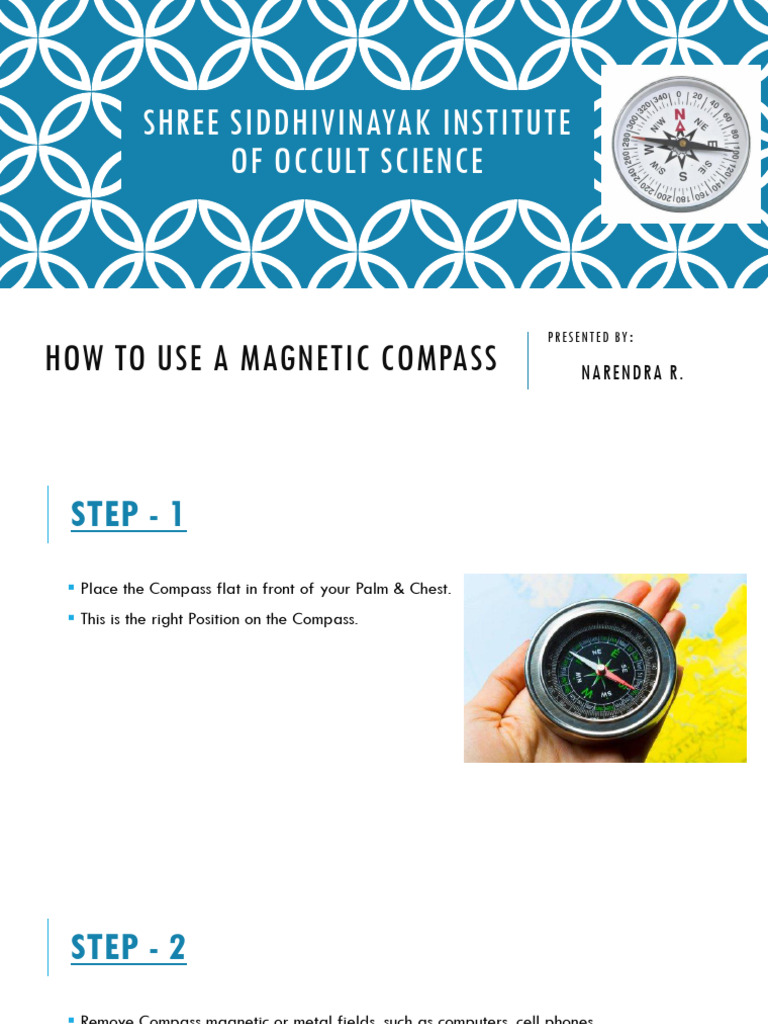 1) How To Use A Magnetic Compass | PDF | Science & Mathematics