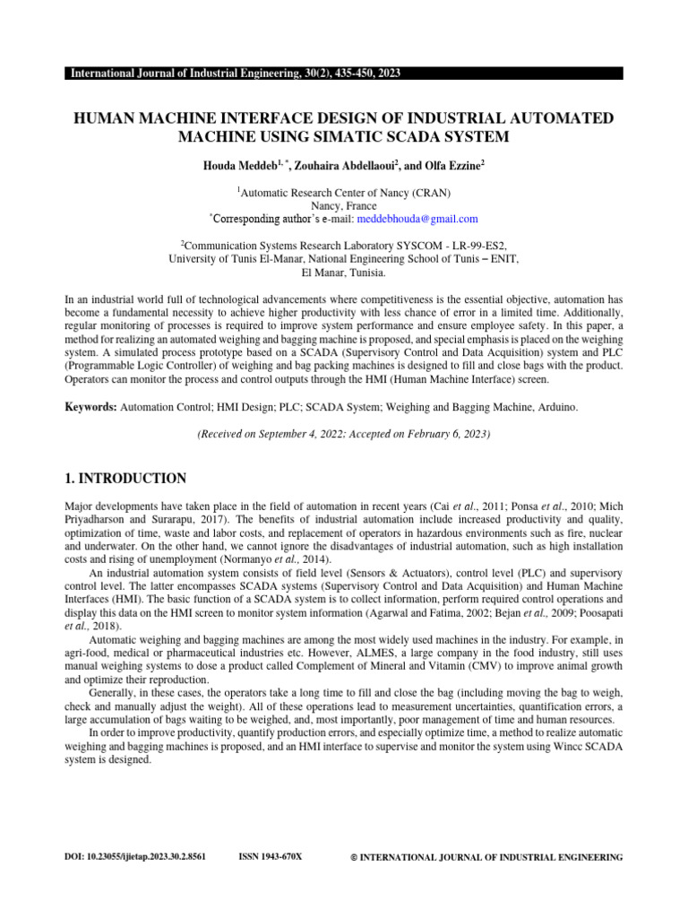 Industrial Automation with SCADA | PDF | Programmable Logic Controller | Scada