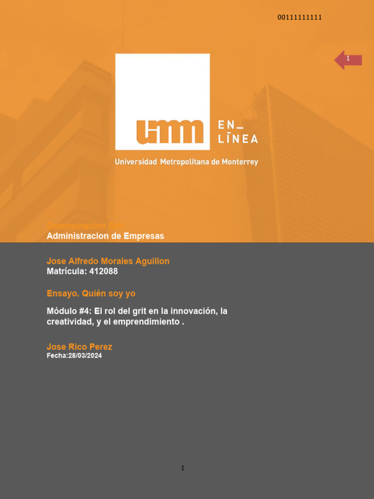 Módulo 4. Actividad 2. Ensayo. Quién Soy Yo | PDF | Las emociones ...