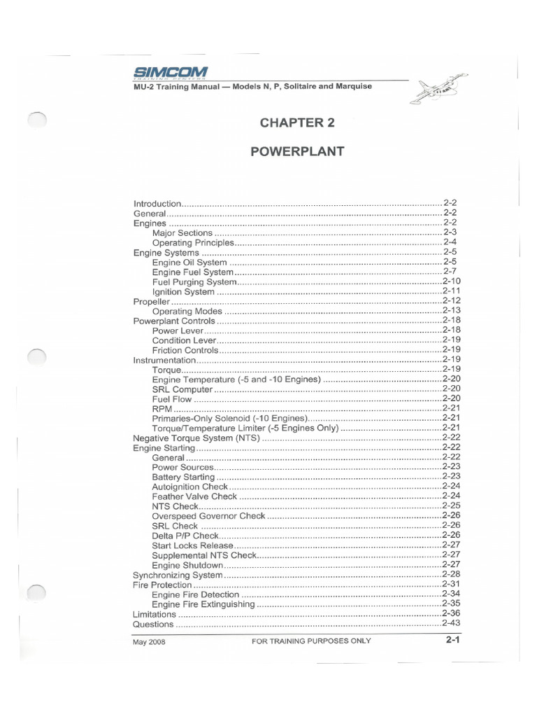 Sc02 Powerplant | PDF