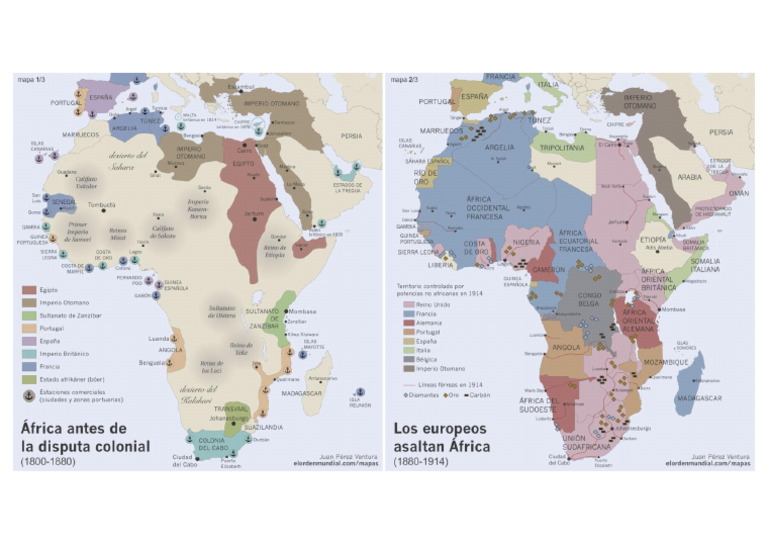 Mapas Africa Antes y Despues Del Reparto | PDF