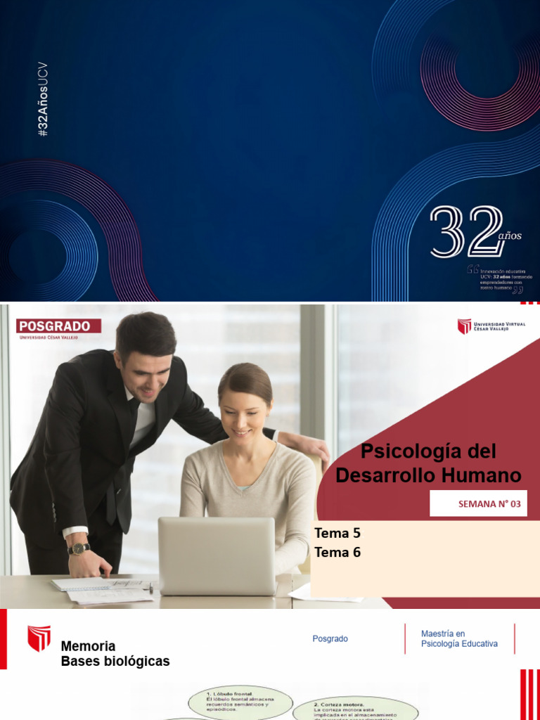 Psicologia Del Desarrollo Humano 2024-1 Expo 5 | Descargar gratis PDF | Aprendizaje | Cerebro