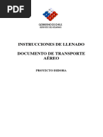 Instrucciones para DTI Aduana | PDF | aduana | Guía de carga