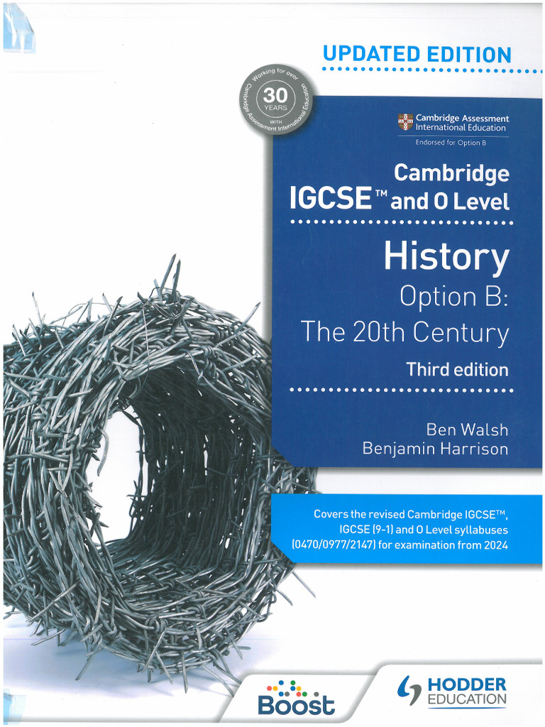 History IGCSE WWII Textbook | PDF