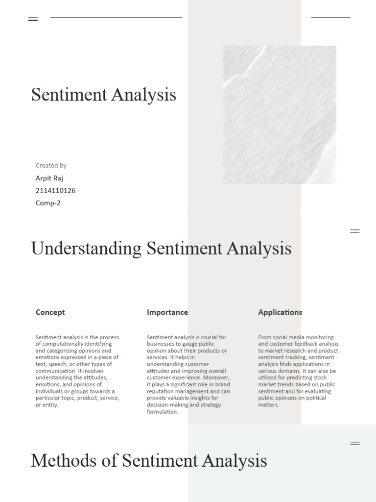 Sentiment Analysis | PDF | Cognitive Science | Cognition