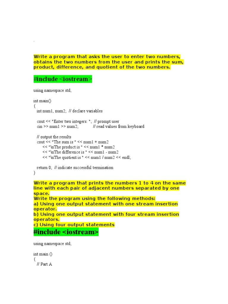 NC 1 | PDF | Integer (Computer Science) | Integer