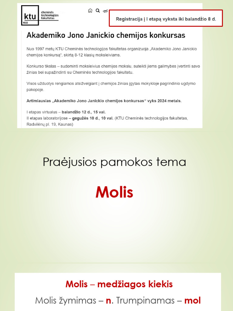 34 Pamoka - Moline Mase - Itvirtinimas - 2024-02-25 - 8b | PDF