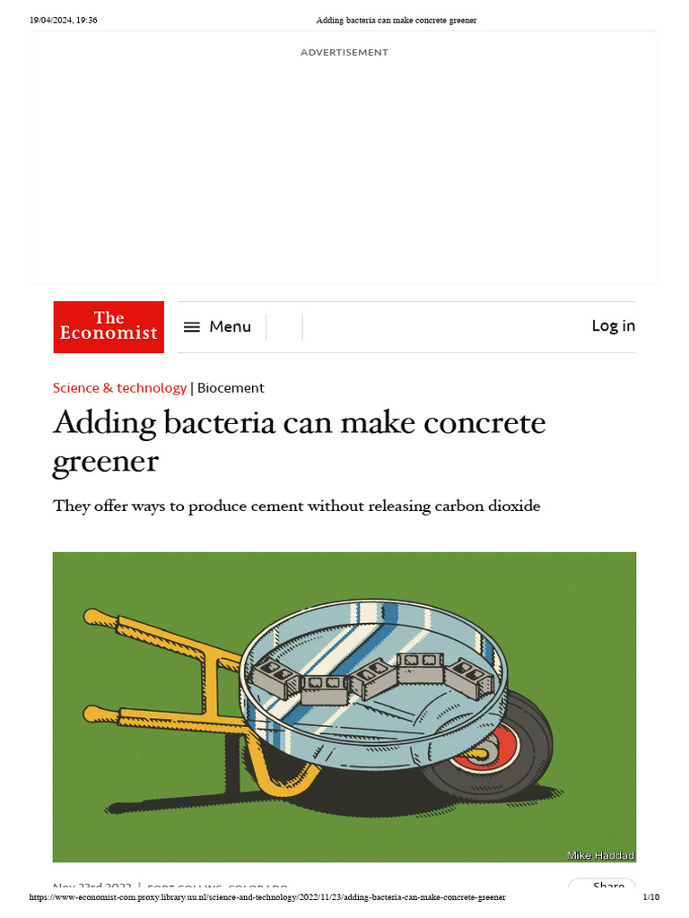 Eco-Friendly Concrete Innovations | PDF | Concrete | Carbon Dioxide