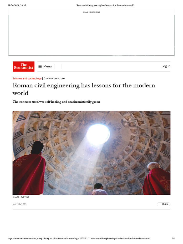 Roman Civil Engineering Has Lessons For The Modern World | PDF ...