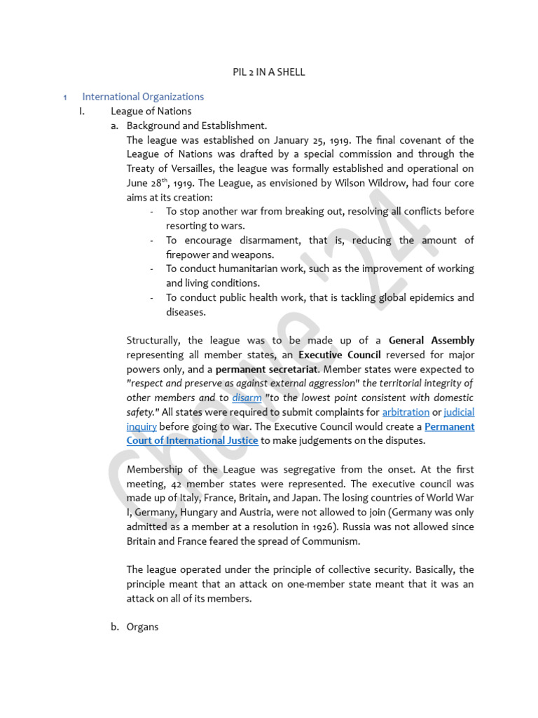 PIL 2 IN A Shell | PDF | United Nations Security Council | Jurisdiction