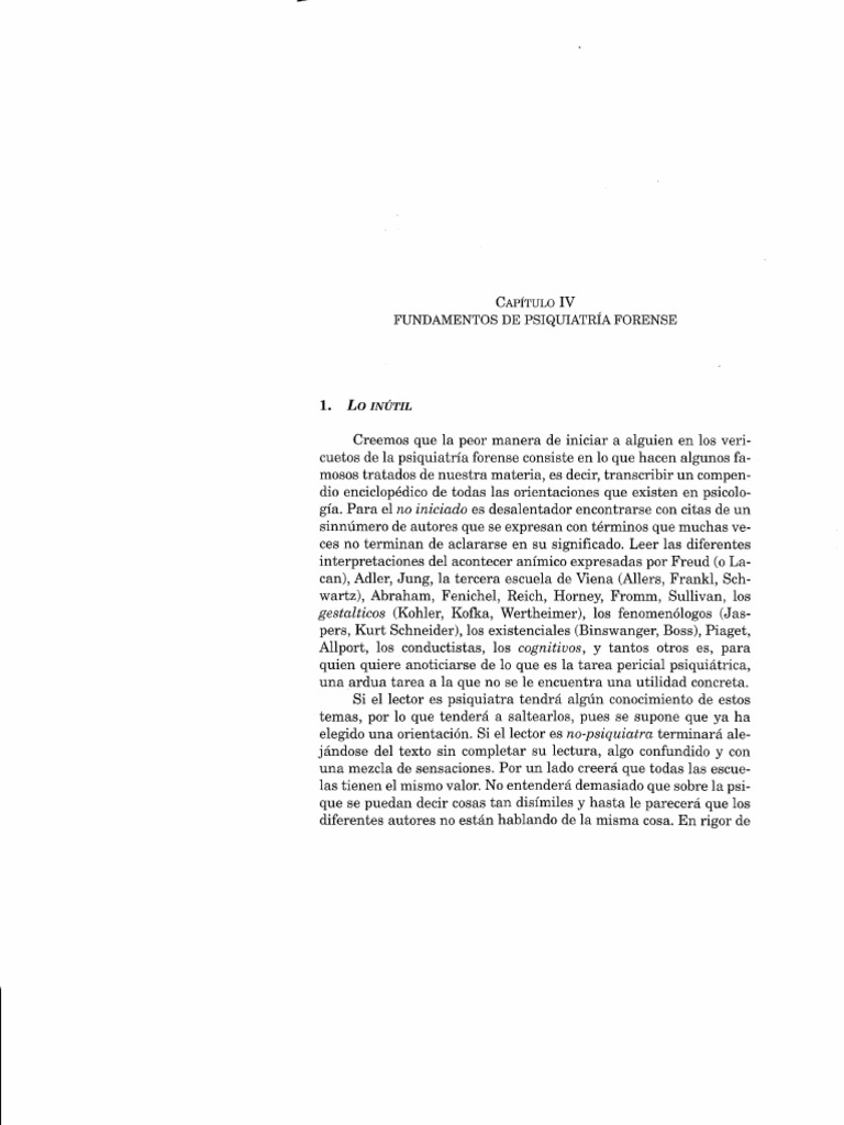 Fundamentos de Psiquiatria Forese | PDF