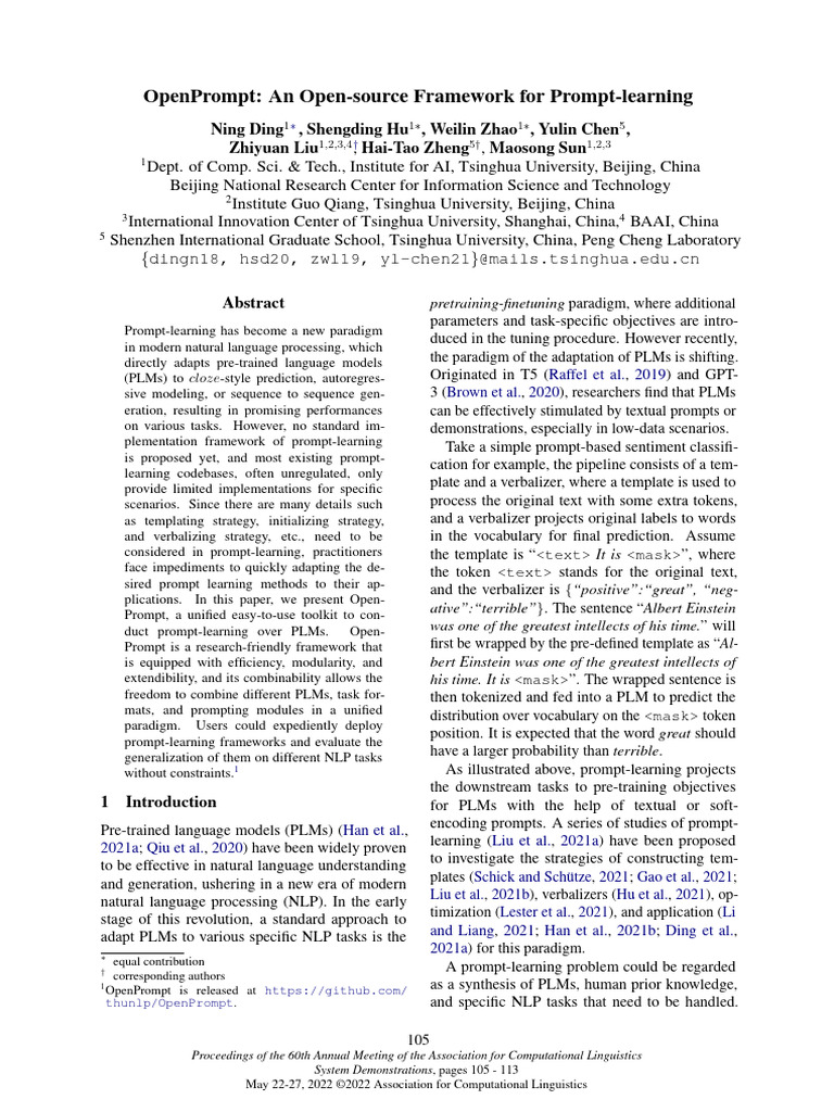 2022.acl-demo.10 | PDF | Product Lifecycle | Cognitive Science