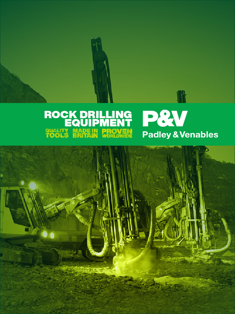 Catalogo Padley & Venables 2022 | PDF | Drilling | Drill