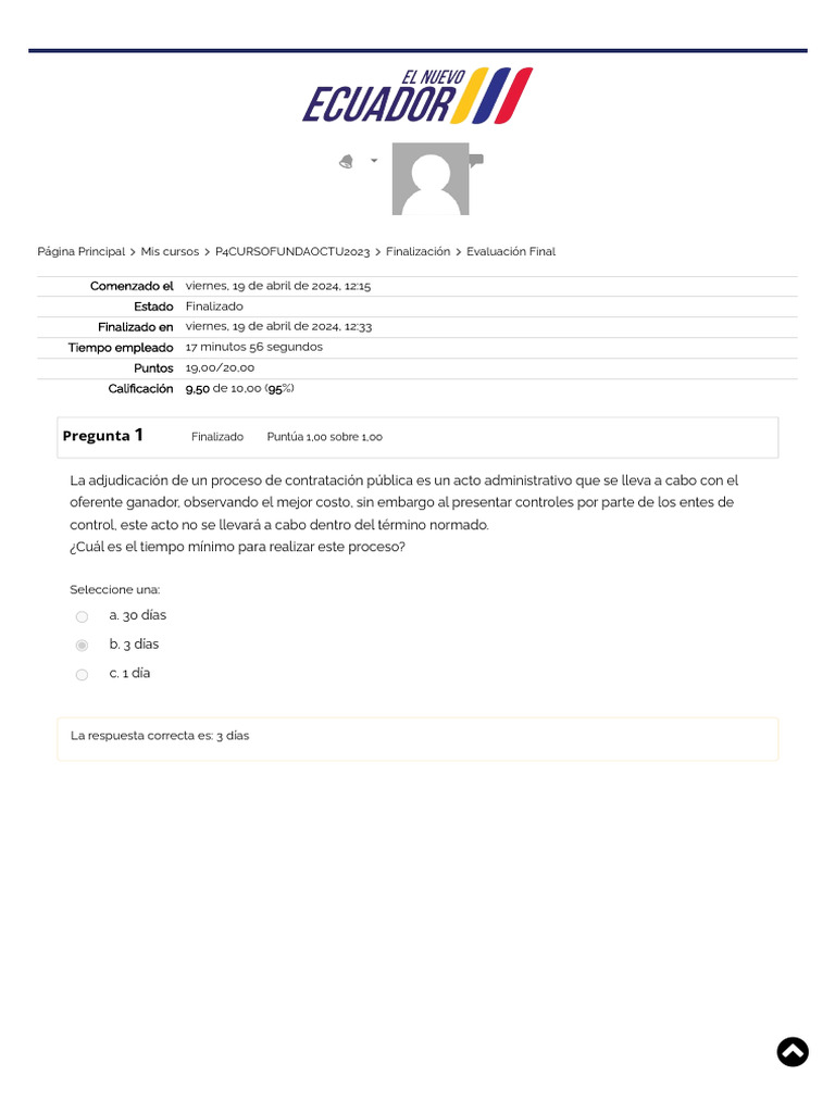 Evaluación Compras Publicas | PDF | Presupuesto | Subasta