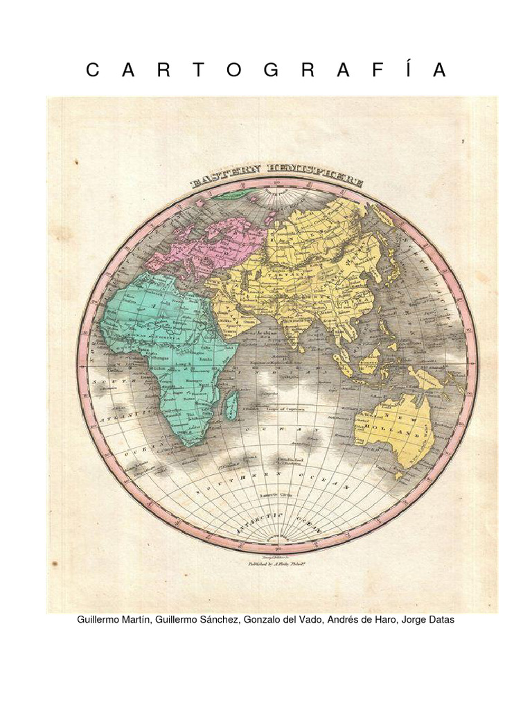 La Cartografía y su Evolución | PDF | Mapa | Cartografía