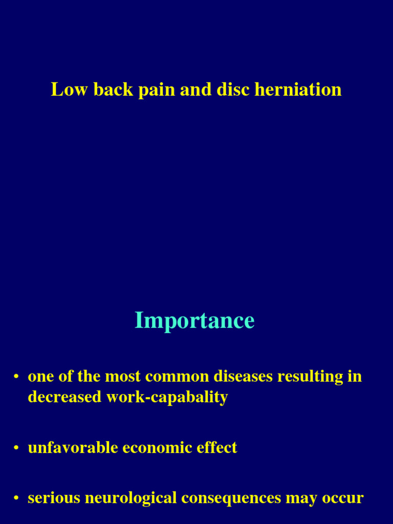 Discus Herni | Download Free PDF | Vertebral Column | Neurology
