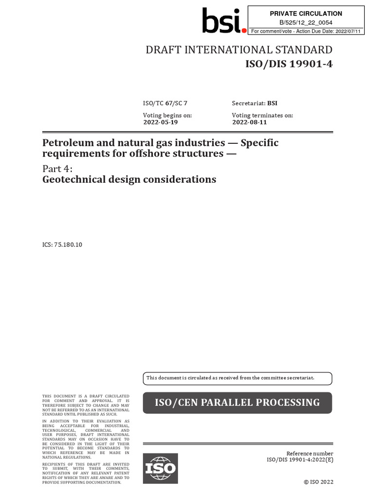 ISO 19901-4-Geotechnical Design Considerations | Download Free PDF ...