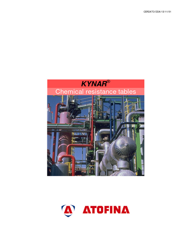 Kynar | Download Free PDF | Thermoplastic | Chemical Substances