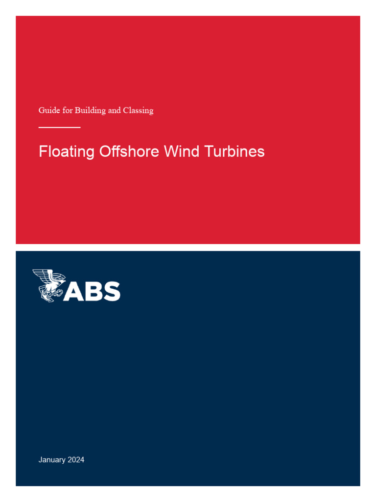 Floating Offshore Wind Turbines Pdf Offshore Wind Power Risk Assessment