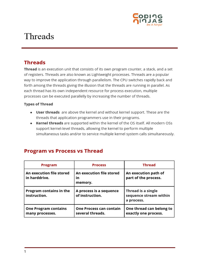 GP_OS_Threads | PDF | Thread (Computing) | Process (Computing) GP_OS_Threads | PDF | Thread (Computing) | Process (Computing)