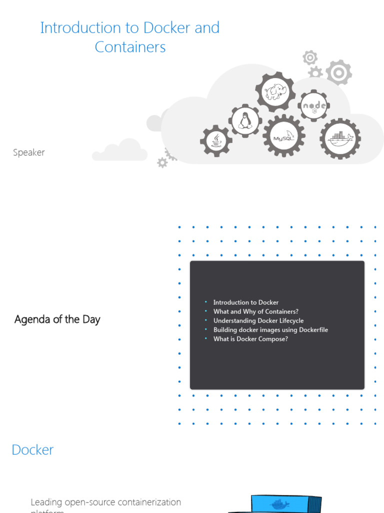 Introduction to Docker and Containers | PDF | Virtual Machine ...