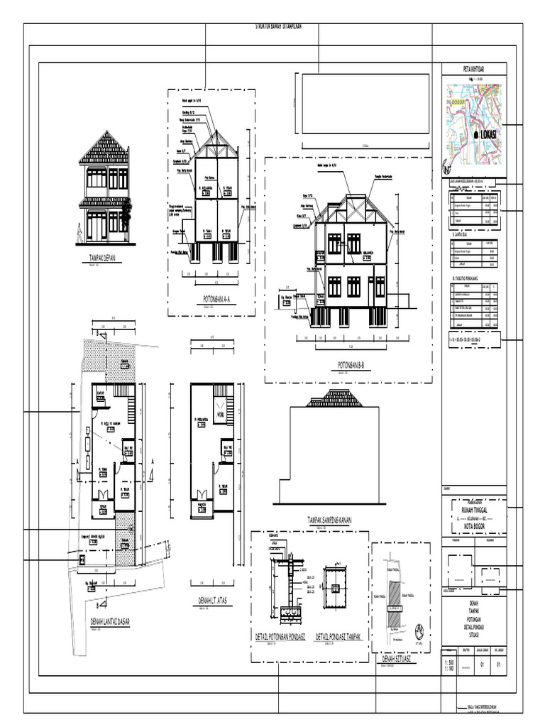 STANDAR GAMBAR IMB DPMPTSP KOTA BOGOR Rev-Layout1 | PDF